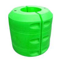 China HDPE PU Closed Cell Foam Drill Dredge Pipe Floats for Pipeline for sale