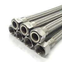 China AISI 304 Flexible Metal Hose Pipe Assembly For Sink Garden for sale