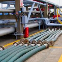 China Customized Size Flexible Oil Suction Hose For Military And Defense for sale