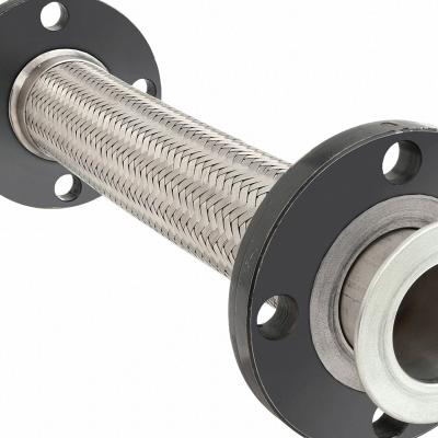 China Adjustable 3 4 Flex Conduit Metal Tube High Pressure Multi Layer Steel Braid Burst Safety for sale