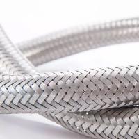 China Adjustable 3 4 Flex Conduit Metal Tube High Pressure Multi Layer Steel Braid Burst Safety for sale