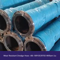 China Marine Dredge Hose Rubber ISO9001 10-21 Bar 1.7-10 Meters for sale
