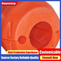 China Industrial Hose Floats Reliable Buoyancy Tough PE Material Abrasion Resistant for sale