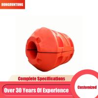 China Industrial Hose Floats Reliable Buoyancy Tough PE Material Abrasion Resistant for sale