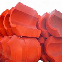 China Industrial Hose Floats Reliable Buoyancy Tough PE Material Abrasion Resistant for sale