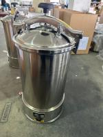 China LED Display Portable Autoclave Machine 18L/24L Capacity with 126℃ Steam Sterilization and 0.14-0.16MPa Pressure for sale