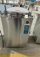 China 150L LED Display Laboratory Bolt Door Vertical Autoclave | 0.25MPa Max Pressure | 138℃ Temperature for sale