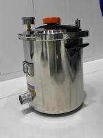 China LPG Heated Portable Dental Autoclave 18L Capacity 0.16MPa Manual Control Medical Sterilizer for sale