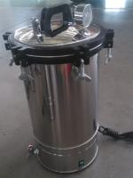 China Electric Heating Portable Autoclave Machine 18L/24L with 126℃ Sterilization Temperature and 2KW Power for sale