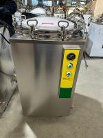 China 75L Vertical Steam Sterilizer Autoclave 138°C 0.25MPa Stainless Steel Lab Autoclave for sale