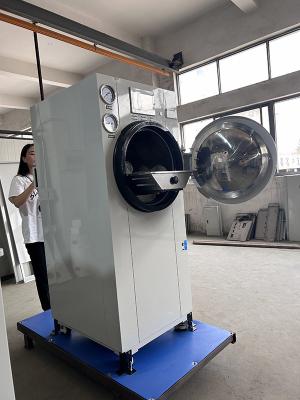 China 300L Cylindrical Autoclave with Pulse Vacuum Sterilization - 0.25Mpa Working Pressure, 138℃ Temperature for Pharmaceutical Waste for sale