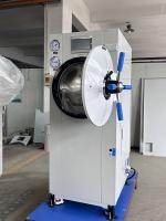 China 150L Manual Door Pulse Vacuum Autoclave STH-HV150 with 0.25Mpa Pressure and 138℃ Temperature for Hospital Sterilization for sale