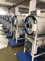 China CE Certified Horizontal Steam Sterilizer 200L Capacity 138°C Medical Laboratory Autoclave with Digital Control for sale