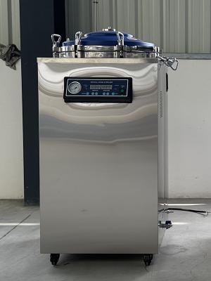 China 100L Vertical Autoclave Sterilizer 4.5kW 220V with 134℃ Temperature for Hospitals and Labs for sale
