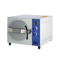 China 20L Manual Control Tabletop Steam Sterilizer | 138°C Max Temperature | 0-60 Minute Timer | N Class Medical Equipment for sale