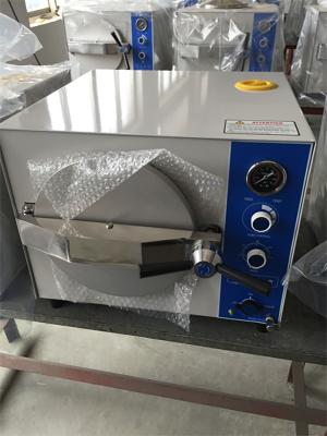 China 20L Manual Tabletop Steam Sterilizer N Class Autoclave 105-134°C for Clinics for sale