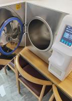 China 23L B Class Automatic Vacuum Tabletop Steam Sterilizer with 134°C Temperature and 0.22MPa Pressure for Medical Use for sale
