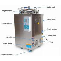 China Micro Computer Controlled Counter Pressure Autoclave 35L-150L Capacity 0.25MPa Pressure LED Display for sale