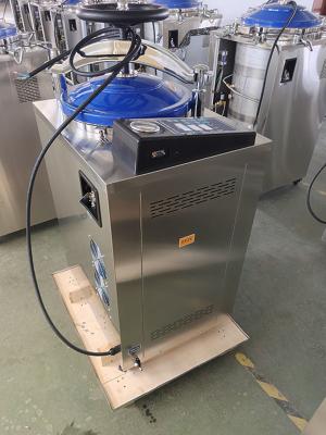 China Microcomputer-Controlled Vertical Autoclave Machine with 0.22Mpa Working Pressure and Automatic Protection System for sale