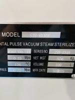 China 100L Single Door Horizontal Autoclave Machine with Vacuum Cycle 380V 10kW for sale