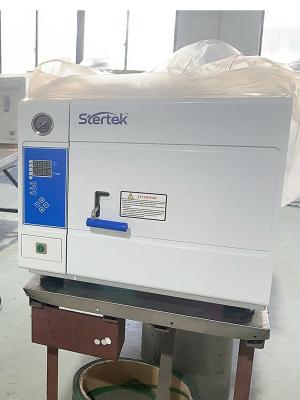 China Compact N Class Tabletop Steam Sterilizer 35L 50L Front Loading Bench Autoclave for sale