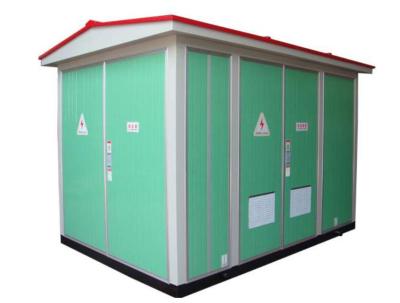 China GB/T17467 Box Type 400VAC 12kV Power Transformer Station for sale