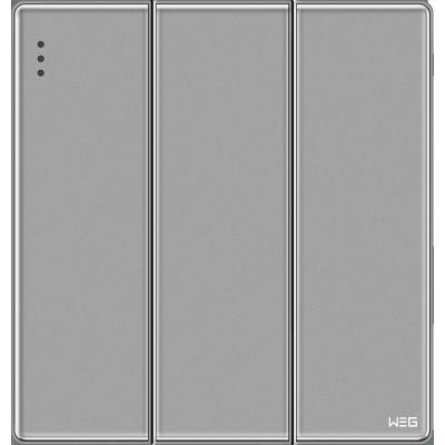 China Steel Plate Gray W83Q/2Y Electric Wall Socket for sale