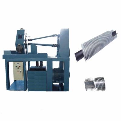China DELLOK Fin Tube Making Machine with 15M Tube Length and 19-43 FPI Range for Heat Exchanger Manufacturing for sale