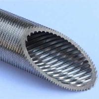 China DELLOK Inner Grooved Copper Low Fin Tube - 20m Max Length, 1.45mm Fin Height for Heater Applications for sale