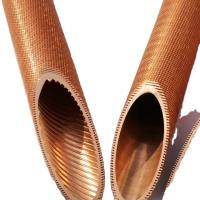 China DELLOK SA179 Integral Low Finned Tubes Aluminum Fin Tube 16 mm Max Fin Height 18 m Max Length for sale