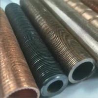 China DELLOK Inner Groove Aluminum Low Fin Tube - 18m Max Length, 16mm Fin Height for Heater Applications for sale