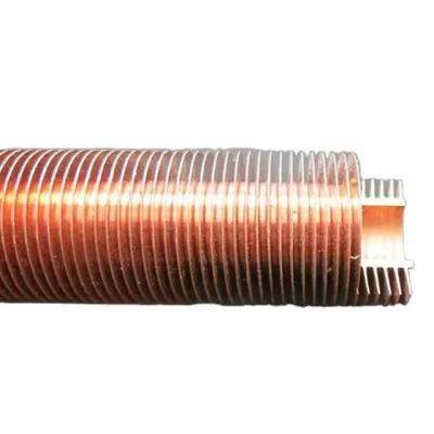 China DELLOK SA179 Integral Low Finned Tubes - Aluminum/Copper/Steel Materials, 18m Max Length, 16mm Fin Height for sale