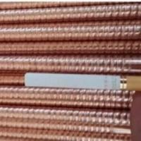 China DELLOK Seamless Copper Integral Low Fin Tube for sale