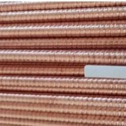 China DELLOK Industrial Copper Integral Low Finned Tubes 12.7-31.75mm OD Heat Exchanger for sale