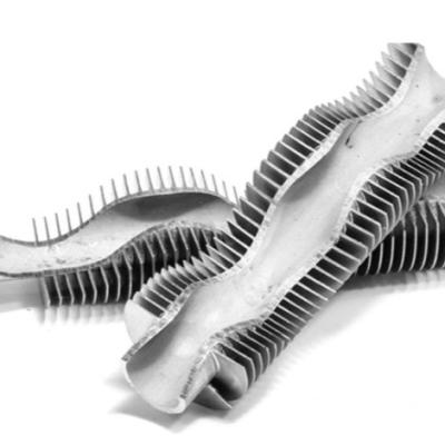China DELLOK Carbon Steel Embedded Fin Tube 19-51mm OD for Machinery Coolers with 400°C Temperature Rating for sale