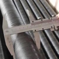China Embedded Knurled Fin Tube - L/LL/KL Types with 260°C Working Temperature for Industrial Heat Exchangers for sale