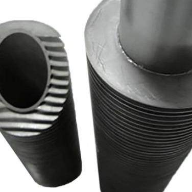 China DELLOK Copper Aluminum Extruded Fin Tube 8-50mm OD for Machinery Coolers with Laser Welding Technology for sale