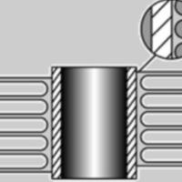 China DELLOK Al 1060 Extruded Finned Tube 10-51mm OD for Air-cooled Condensers up to 300°C for sale