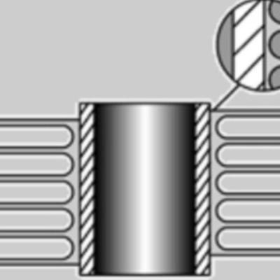 China DELLOK Al 1060 Extruded Finned Tube 10-51mm OD for Air-cooled Condensers up to 300°C for sale