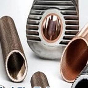 China DELLOK Extruded Fin Tube Heat Cooler Coil for Evaporator 285°C Aluminum for sale