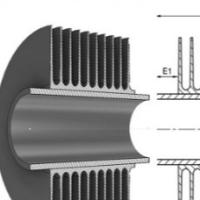 China DELLOK SA334 Gr1 Extruded Fin Tubes Anti Corrosion Vibration Resistant 12 Million Meters Annual Capacity for sale