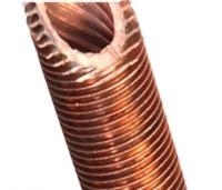China DELLOK Aluminium Extruded Fin Tubes 1060 High Heat Exchange Rate for Industrial Heat Exchangers for sale