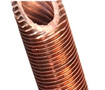 China DELLOK Aluminium Extruded Fin Tubes 1060 High Heat Exchange Rate for Industrial Heat Exchangers for sale