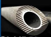 China DELLOK Extruded Aluminum Finned Tube Heat Exchanger Evaporator Cooling Fins 20mm for sale
