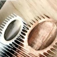 China DELLOK Extruded Fin Tube Heat Exchanger 12 Million Meters Annual Capacity for sale