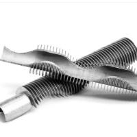China DELLOK Carbon Steel Helical Condenser Extruded Fin Tubes - 12 Million Meter Annual Capacity, Custom Sizes for sale