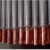 China DELLOK Extruded Embedded Fin Tube for Boiler 300°C Aluminum Finned Tube for sale