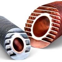 China DELLOK Aluminum Bimetal Extruded Finned Tube 12 Million Meters Annual Capacity for sale