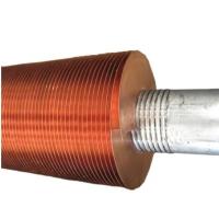 China DELLOK SA179 Extruded Finned Tube - Aluminum/Copper Fin, 16mm Height, 280°C Max Temperature for sale