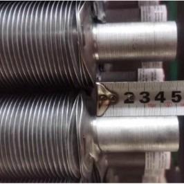 China DELLOK Stainless Steel KL Finned Tube for Heat Exchanger - 260°C Max Temperature, Custom Lengths for sale